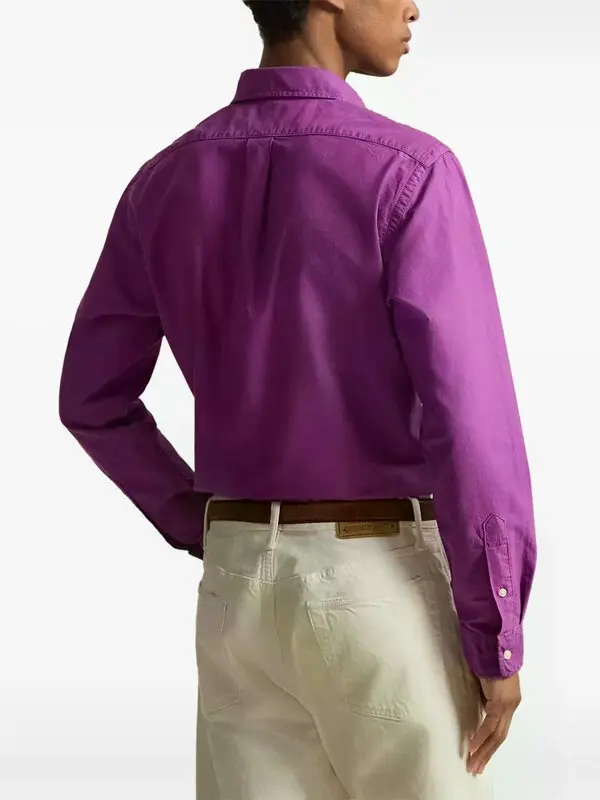 Polo Ralph Lauren Buttoned Long-sleeve Shirt - Purple