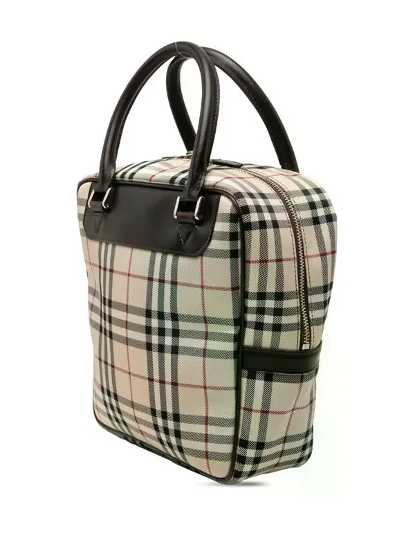 Burberry House Check Canvas Handbag