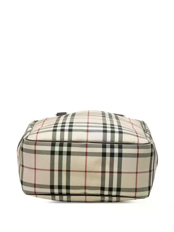 Burberry House Check Canvas Handbag