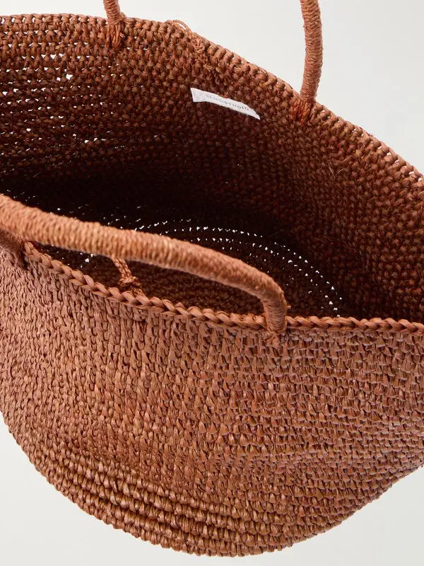 SENSI STUDIO Large Straw Tote Bag