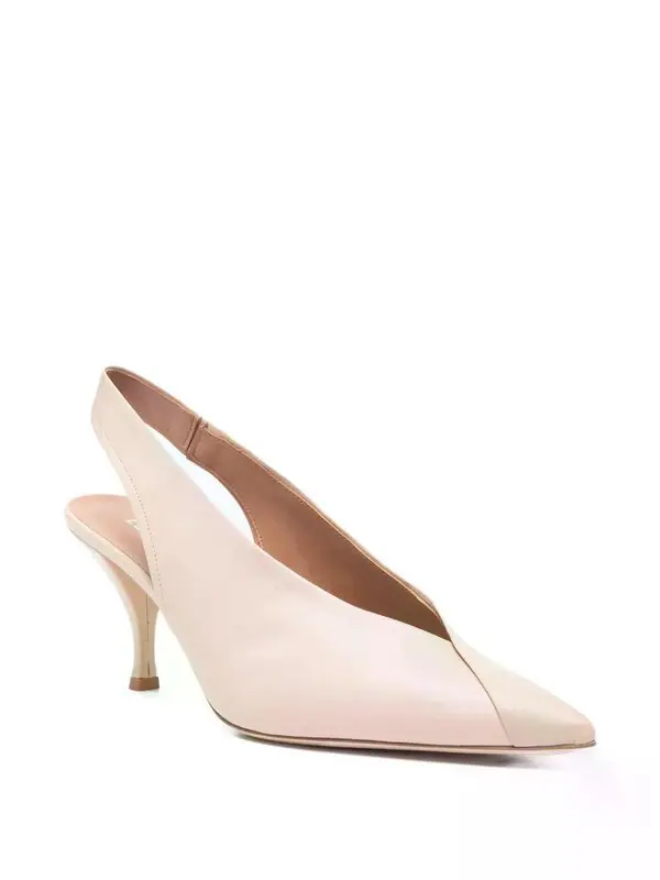 LELLA BALDI Pointed Toe Slingback Pumps