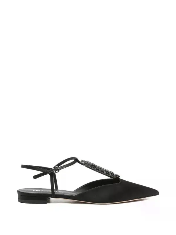 LELLA BALDI Embellished Flat Pumps