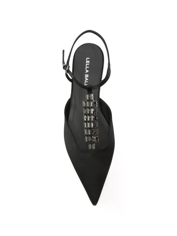 LELLA BALDI Embellished Flat Pumps