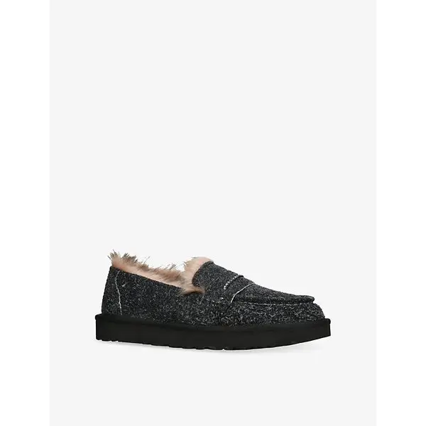 UGG Ellis Suede Loafers - Black