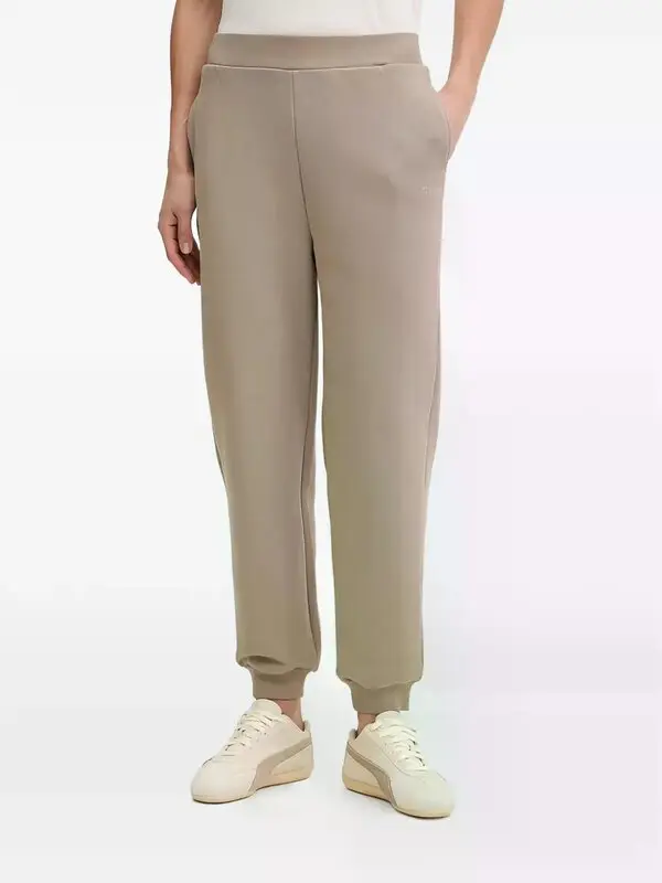 Guess Silver-tone Logo Trousers