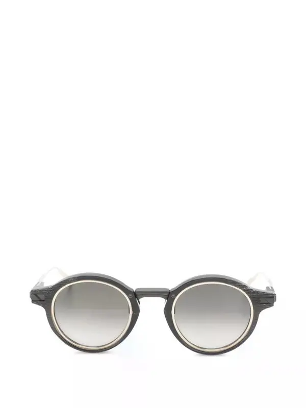 MOVITRA Climax 05 Round-frame Sunglasses - Black