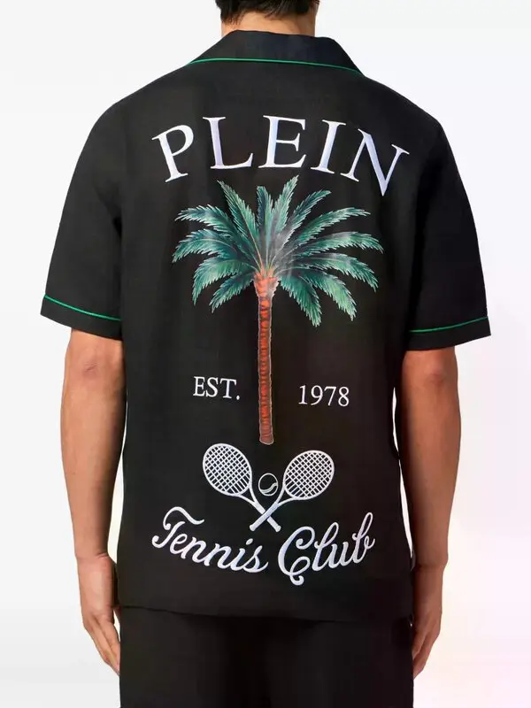 Philipp Plein Trim Bowling Shirt