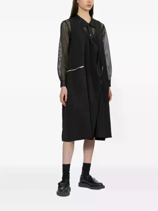 Comme Des Garçons Panelled Midi Dress