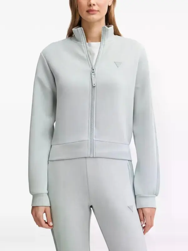 Guess Zip-up Logo Top