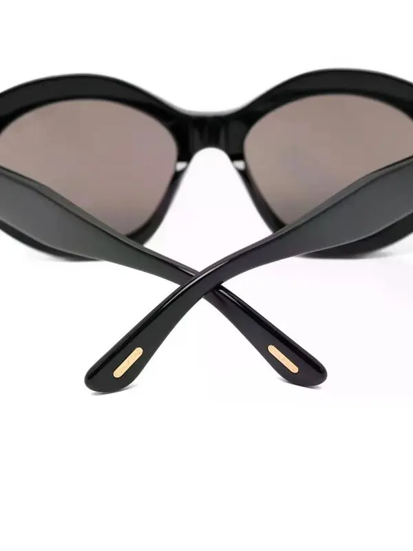 TOM FORD Oval Frame Sunglasses