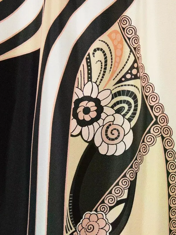 La DoubleJ Palazzo Trousers With Floral Print - Neutrals