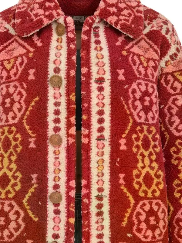 MOTHER Patterned Buttoned Jacket