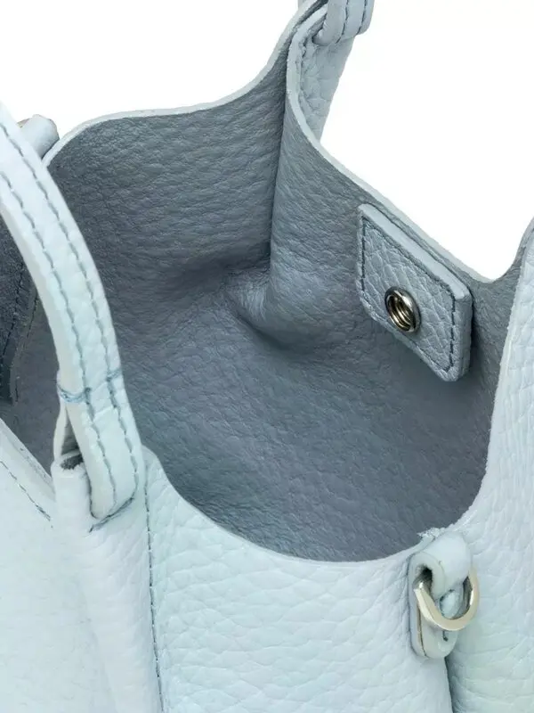 GIANNI CHIARINI Dua Grainy Leather Tote Bag