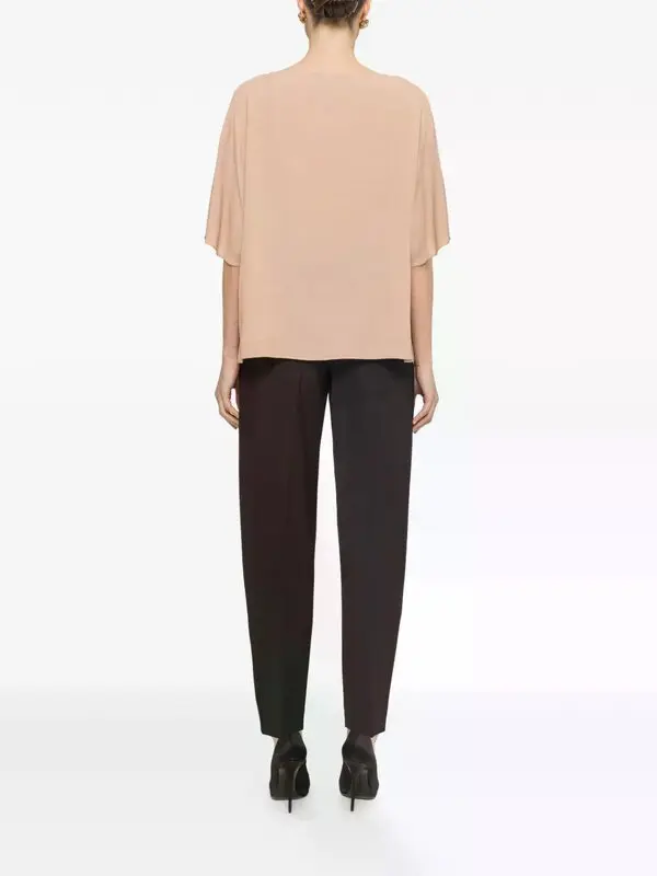 NISSA Pleat Detail Chiffon Top