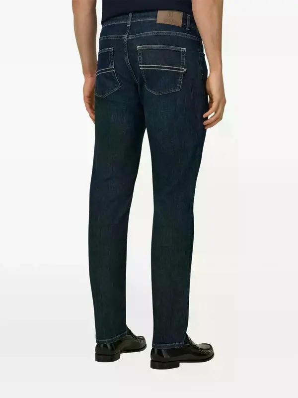 Boggi Milano Dark Stretch Denim Jeans