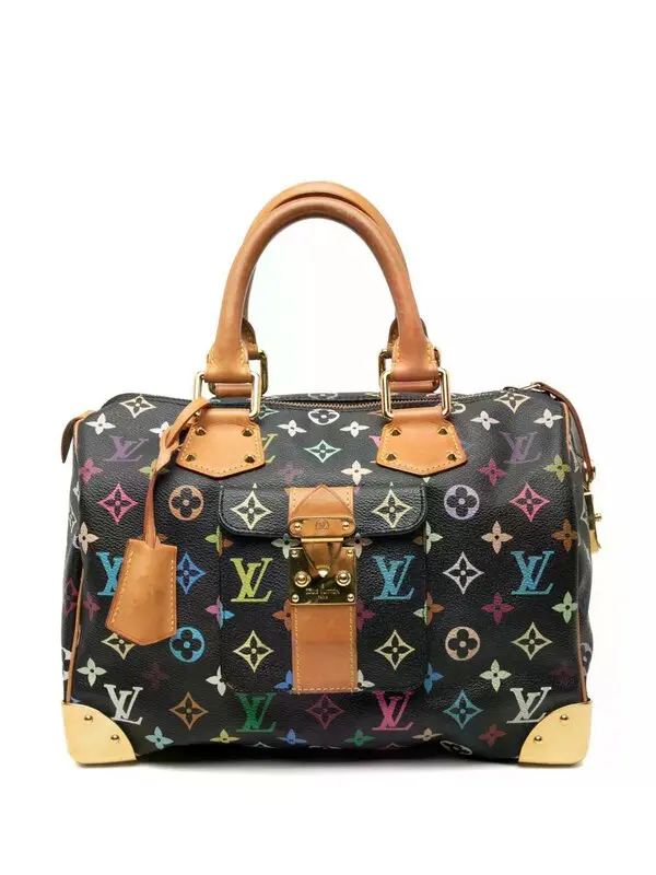 LOUIS VUITTON 2004 Monogram Multicolore Speedy 30 - Black