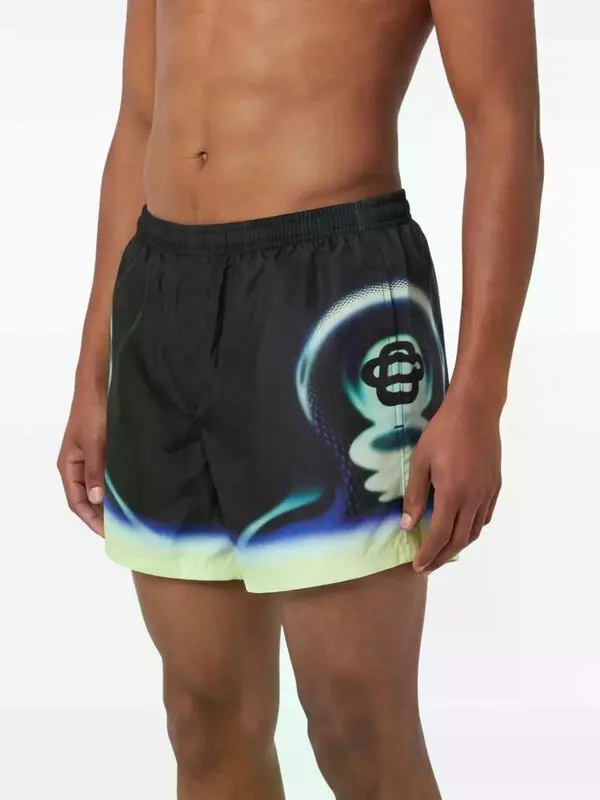 Casablanca Graphic-print Swim Shorts