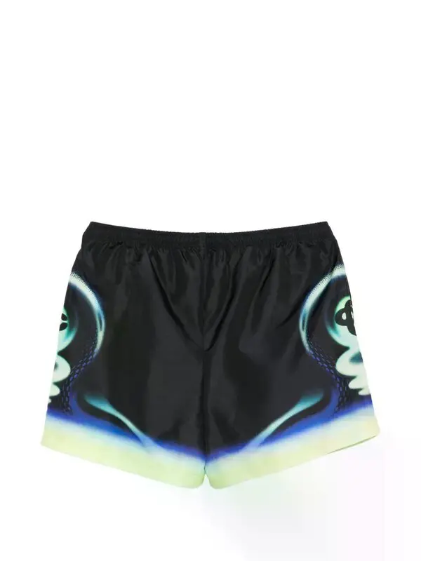 Casablanca Graphic-print Swim Shorts