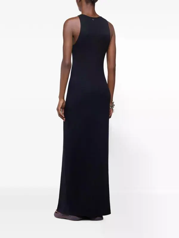 Rabanne Embroidered Palm Tree Maxi Dress