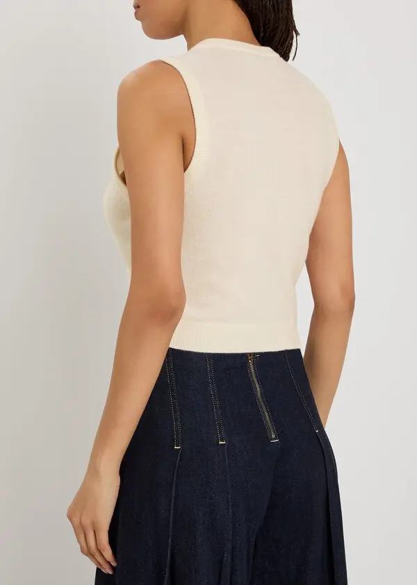Alice + Olivia Loly Cashmere-blend Vest