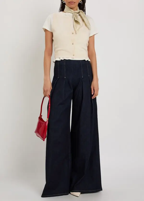 Alice + Olivia Loly Cashmere-blend Vest