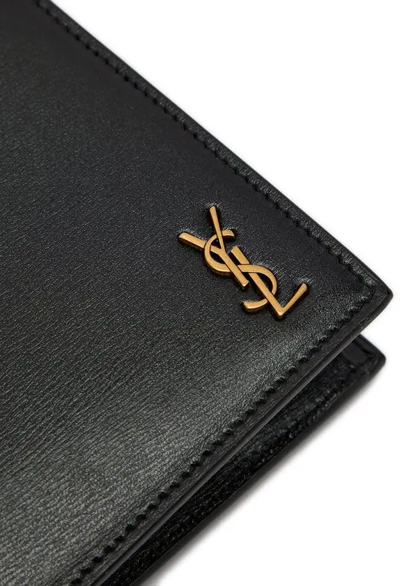 Saint Laurent Logo Leather Wallet