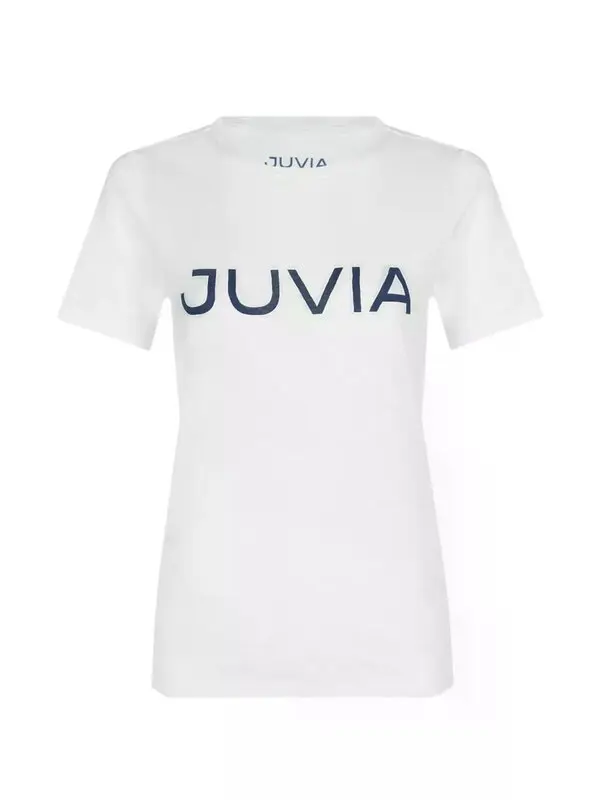 JUVIA Christina T-shirt With Logo Print
