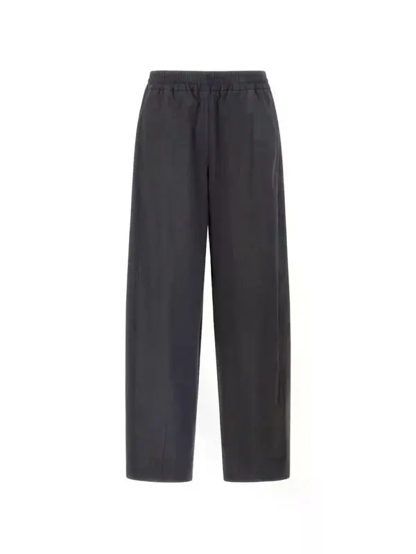 Herno Elasticated-waist Cropped Trousers