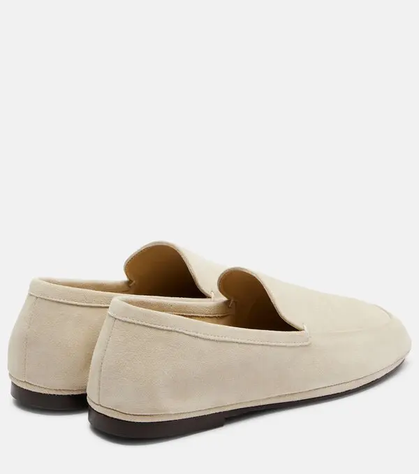 LEMAIRE Suede Slip-on Shoes - Beige