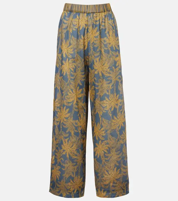 ERES Itinerant Cotton Voile Wide-leg Pants