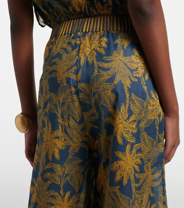 ERES Itinerant Cotton Voile Wide-leg Pants
