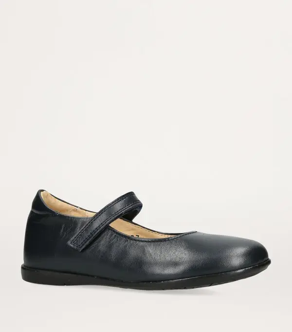 PAPOUELLI Leather Mary Jane Shoes