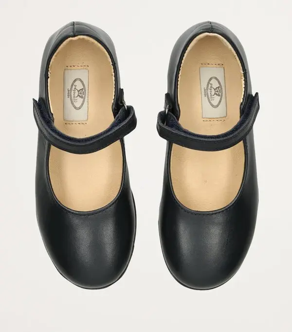 PAPOUELLI Leather Mary Jane Shoes