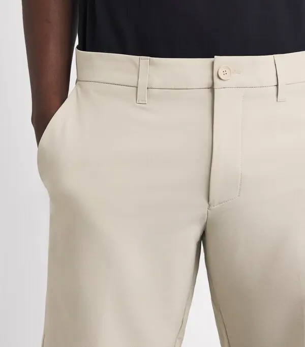 BOSS Slim-fit Tailored Shorts With Drawstring Waist