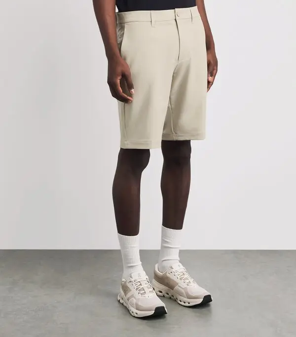 BOSS Slim-fit Tailored Shorts With Drawstring Waist