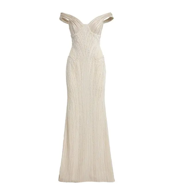 GAURAV GUPTA Embellished Sculpted Gown