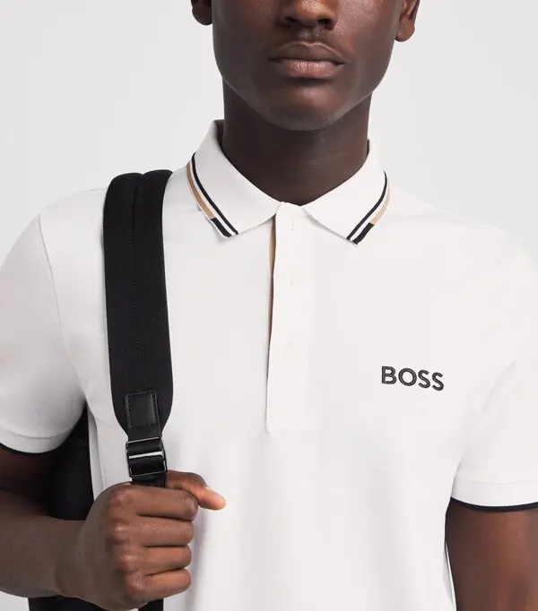 BOSS Cotton-blend Paddy Polo Shirt - Beige