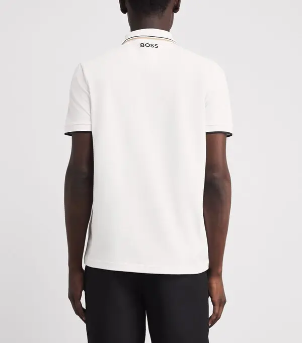 BOSS Cotton-blend Paddy Polo Shirt - Beige