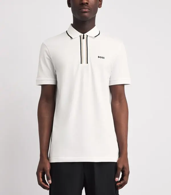 BOSS Stretch-cotton Philix Polo Shirt