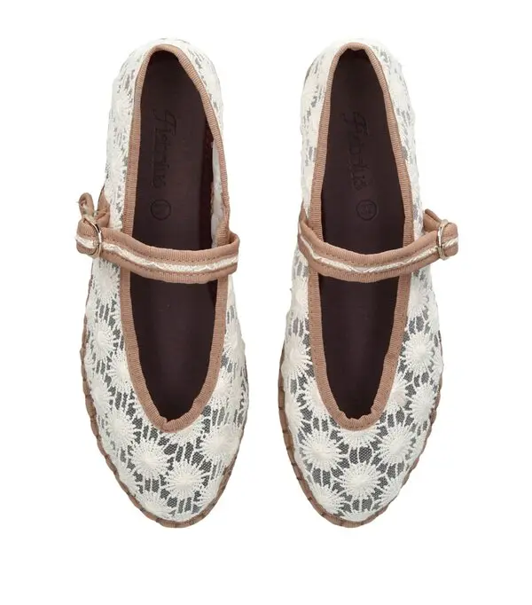 FLABELUS Pierre Sunflower Ballet Flats