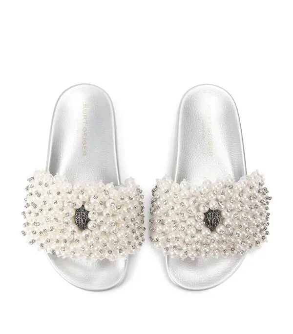 Kurt Geiger Embellished Meena Eagle Slides