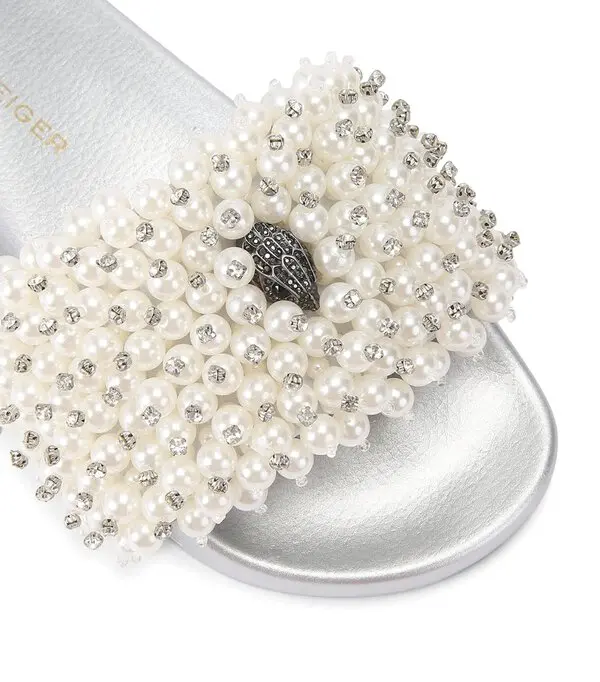 Kurt Geiger Embellished Meena Eagle Slides
