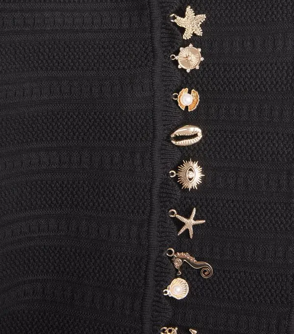 Maje Embellished Knit Trousers