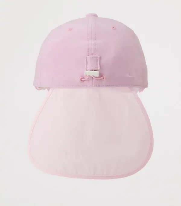 MIKI HOUSE Bunny Appliqué Baseball Cap