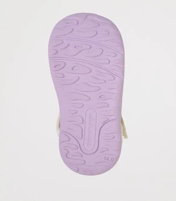 MIKI HOUSE Mesh Panel Velcro Sandals