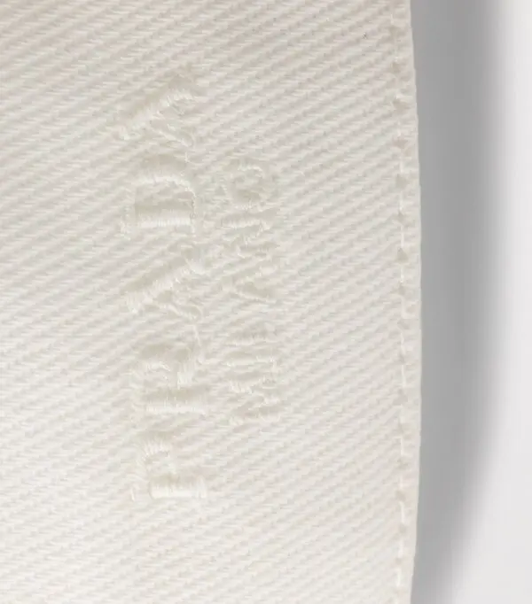 Prada Cotton Drill Baseball Cap - White
