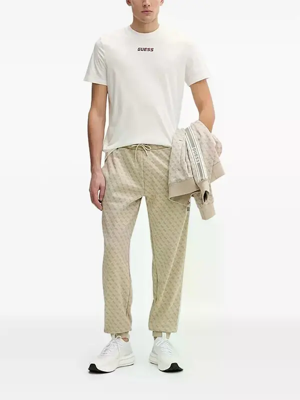 Guess Monogram-pattern Track Pants