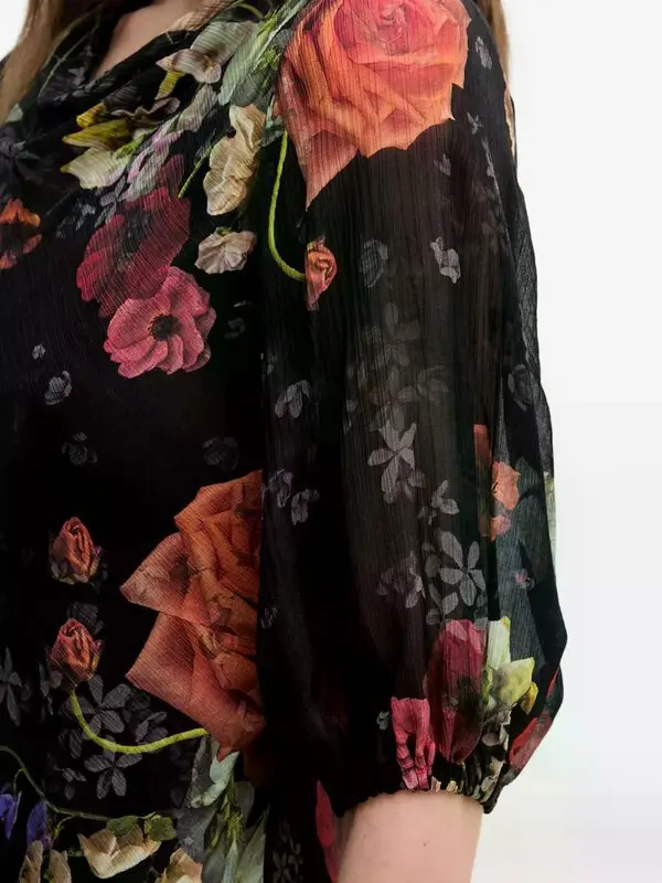 ALLSAINTS Tiwa Floral Print Maxi Dress