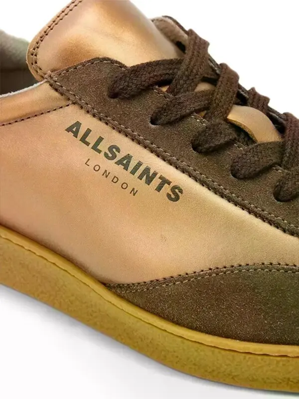 ALLSAINTS Suede Panelled Lace-up Sneakers