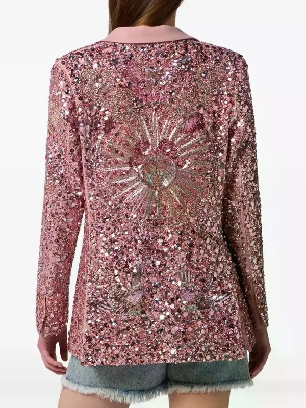 Philipp Plein Embellished Sequin Blazer